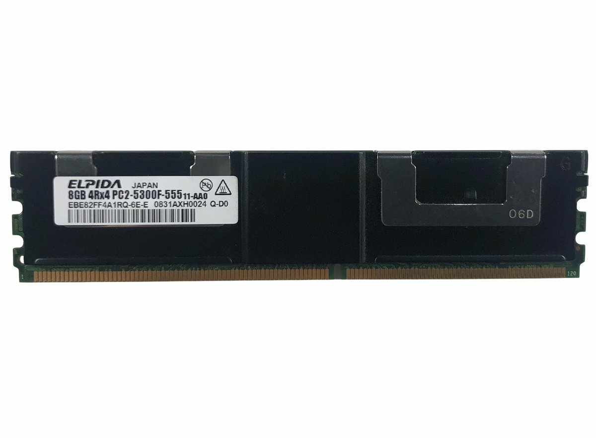 Оперативная память Elpida DDRII 8Gb EBE82FF4A1RQ-6E-E