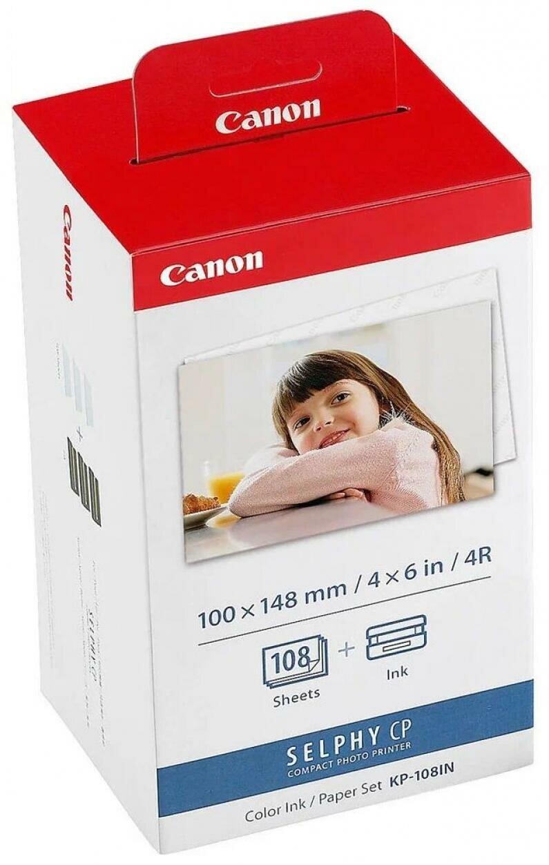 Набор для печати Canon KP-108IN Color 3115B001 10x15/108л