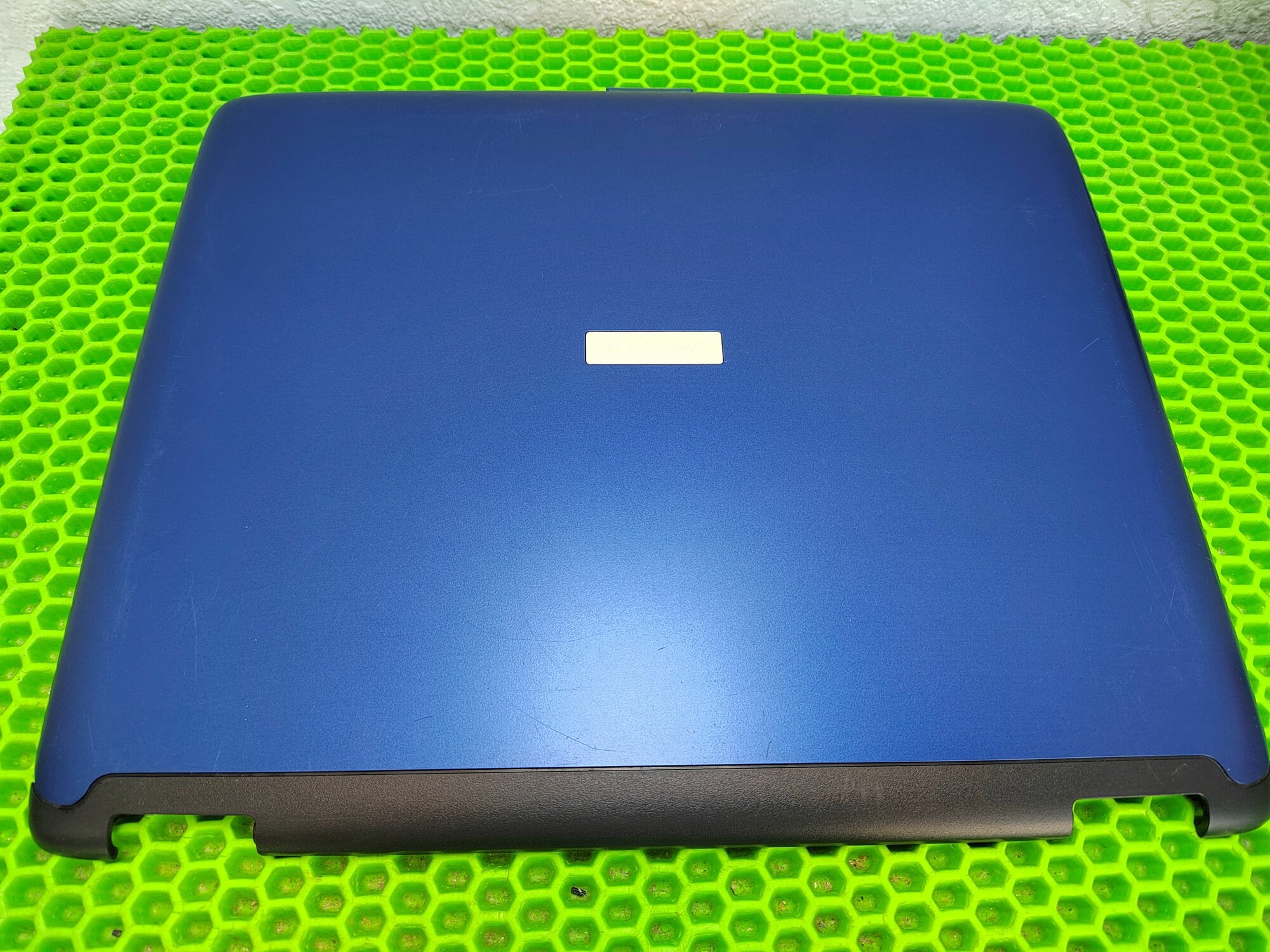 Крышка матрицы синяя для ноутбука Toshiba Satellite A60