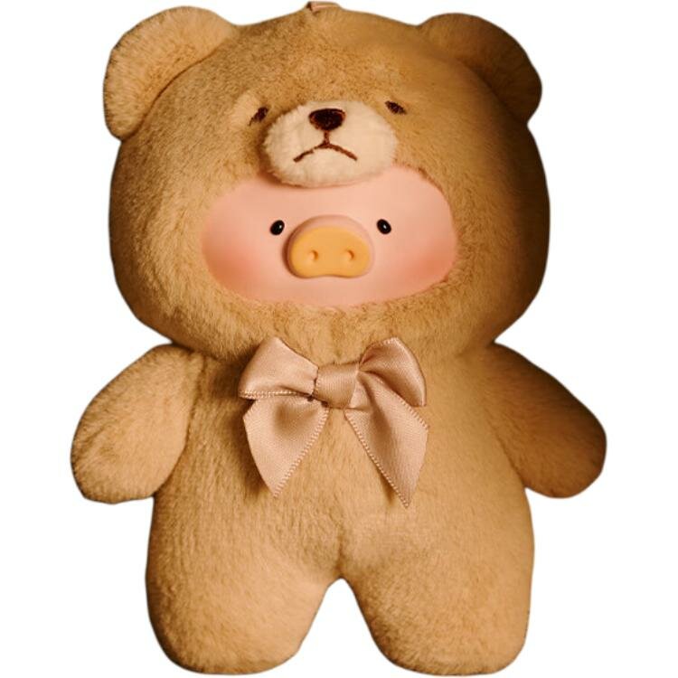 Игрушка унисекс 52TOYS LuLu Pig Винтажная витрина Мечтательная коробка, Confirmed-Humor Teddy (Open)