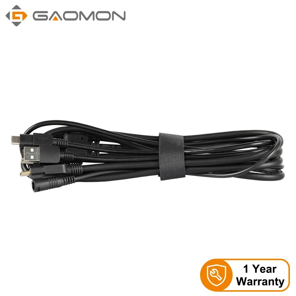 GAOMON кабель HDMI USB питание для графического планшета PD1560 PD1561 PD1161 1,8 м