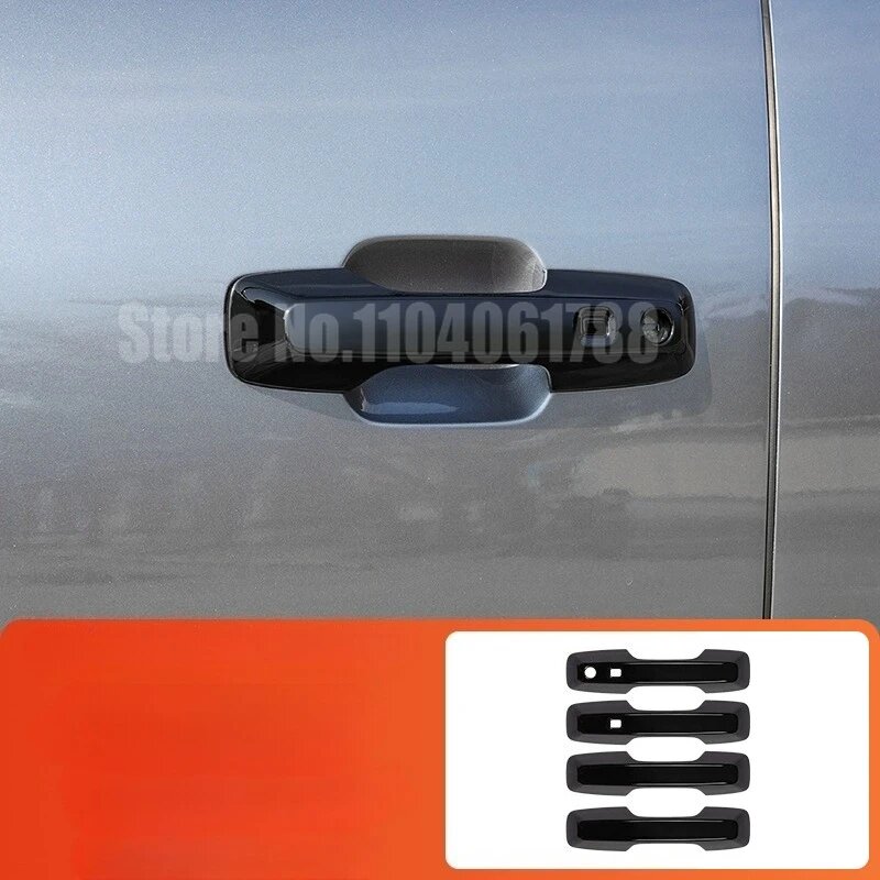 Накладка на дверную ручку BYD Leopard 5, черный глянец