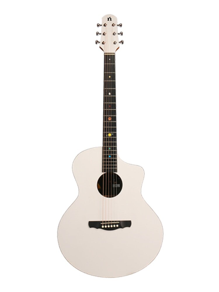 NATASHA Nebula Mercury JC 41 White - Гитара акустическая шестиструнная