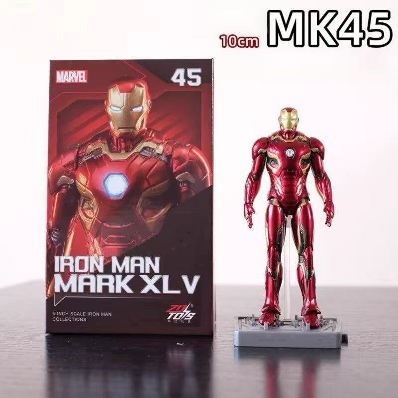 Фигурка премиум Marvel MARK45 Железный Человек （10 см） Disney， Marvel，ZD TOYS