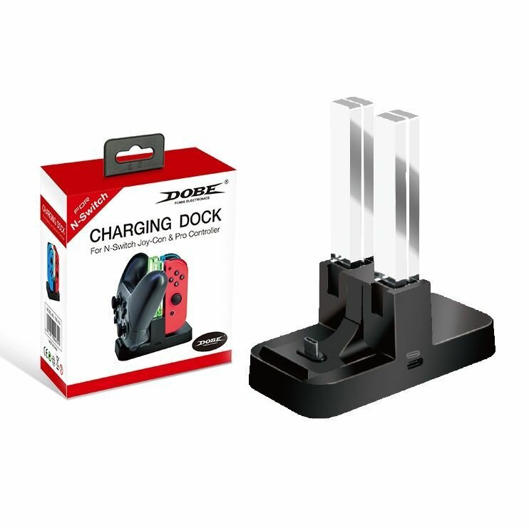 Зарядная станция Dobe Charging Dock для Joy-con + Pro Controller (TNS-879)