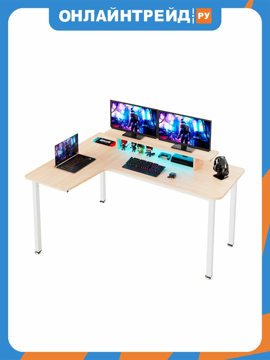 Стол компьютерный Eureka L60L-MW , Maple