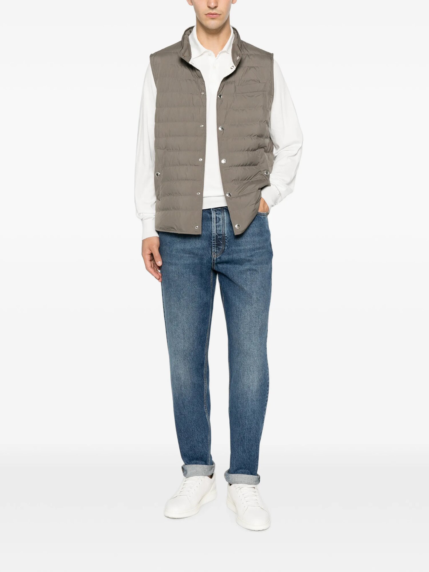 Джинсы BRUNELLO CUCINELLI Belt-loops jeans, размер 50 — фото 1
