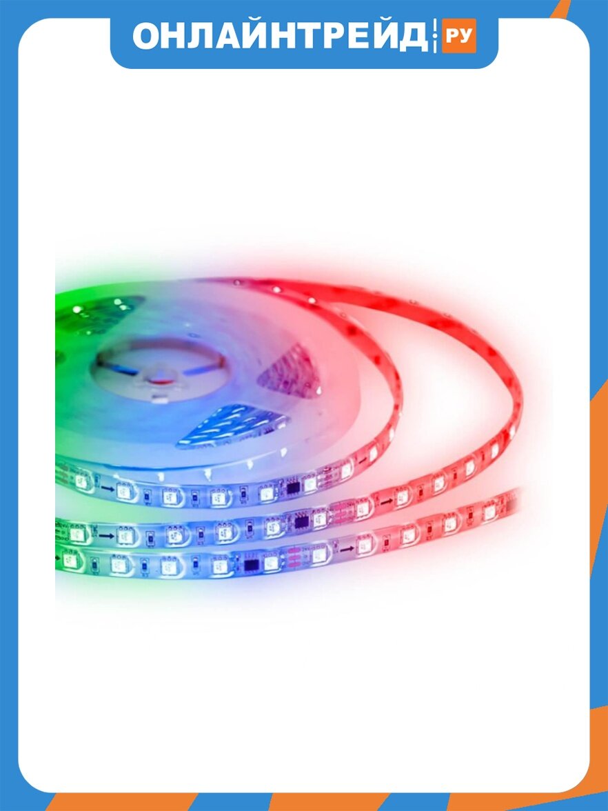 Комплект светодиодной ленты Apeyron 14,4W/m 60д/м smd5050 белый 5м 10-94 Apeyron 24В 14,4Вт/м smd5050 5м 10-96