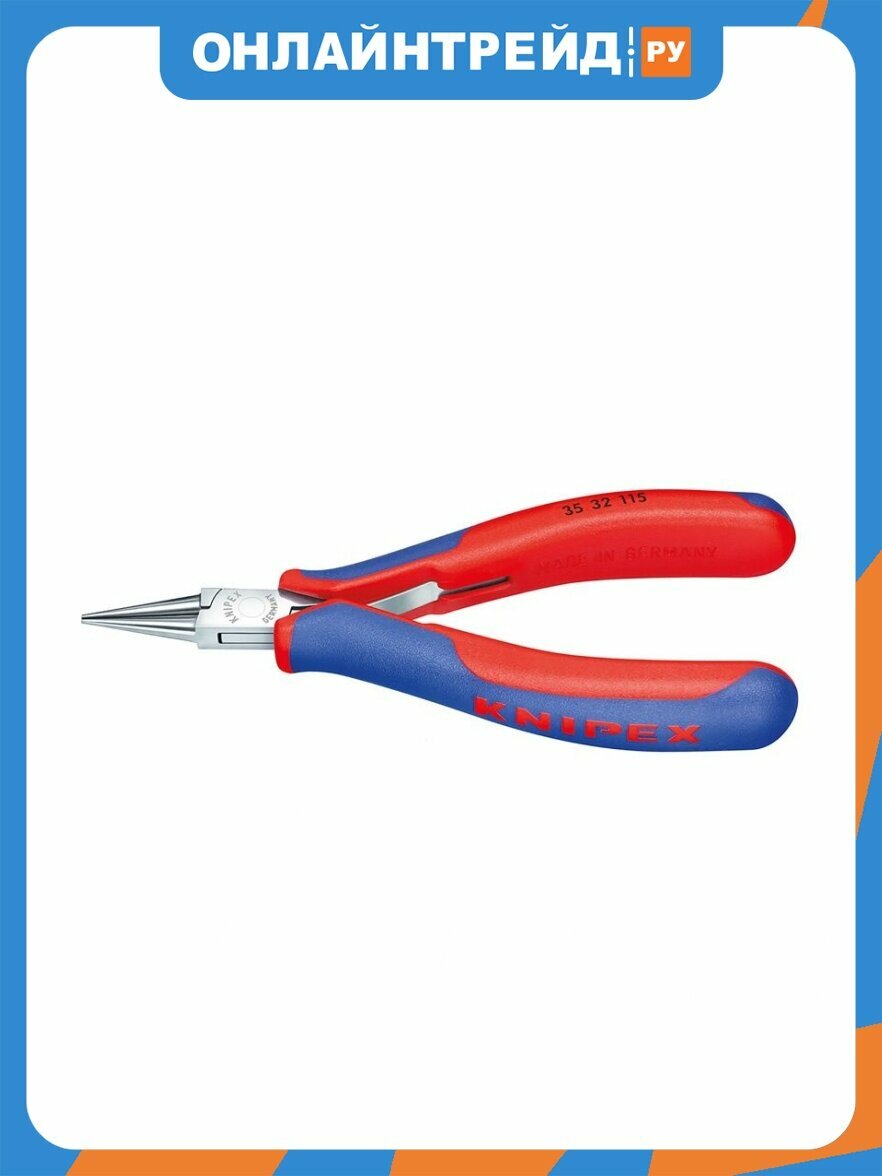 Круглогубцы Knipex 3532115, для электроники 115 mm
