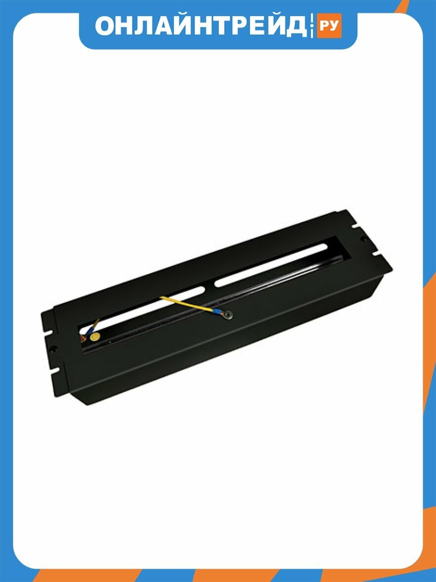 Корпус Cabeus PS-3U-BK с DIN-рейкой на 22 места, 19 дюймов, 3 юнита, цвет черный (RAL 9004)