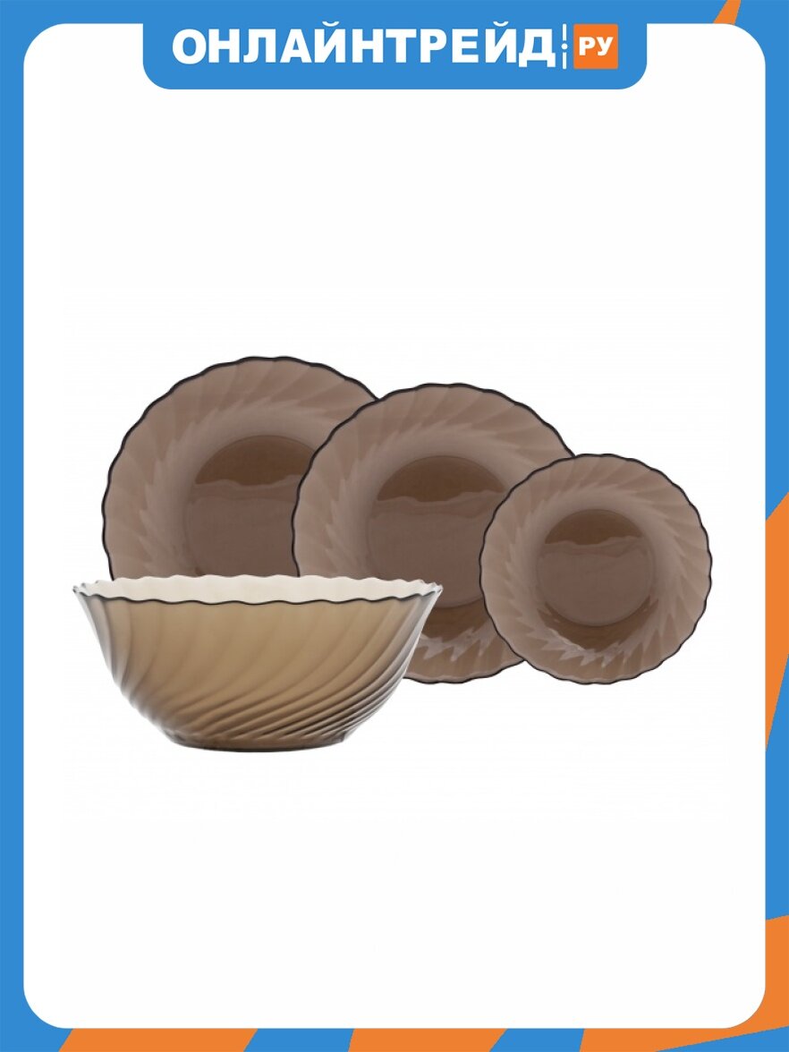 Набор столовой посуды Appetite Bronze 24 предмета (24bronze)