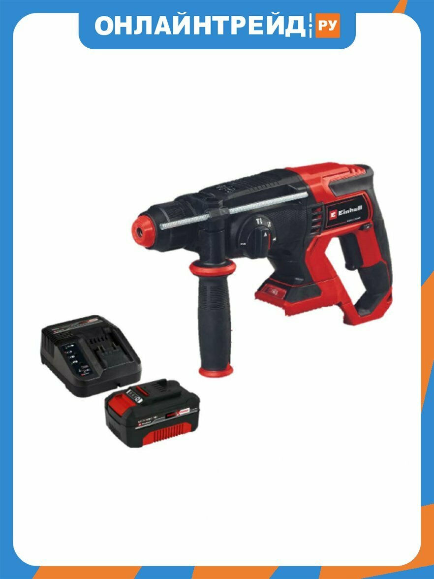 Перфоратор аккумуляторный Einhell PXC TE-HD 18/20 Li, 1x4Ач (4514260SET)