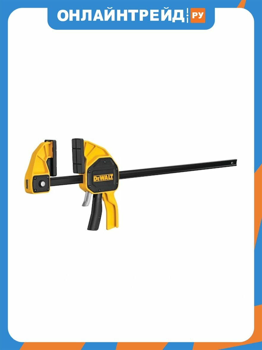 Струбцина быстрозажимная Dewalt DWHT0-83186, XL 600мм, давление 270кг