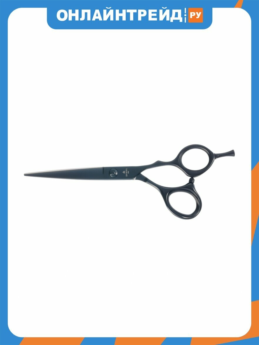 Парикмахерские ножницы Dewal Professional DEWAL прямые 6,0", чёрные