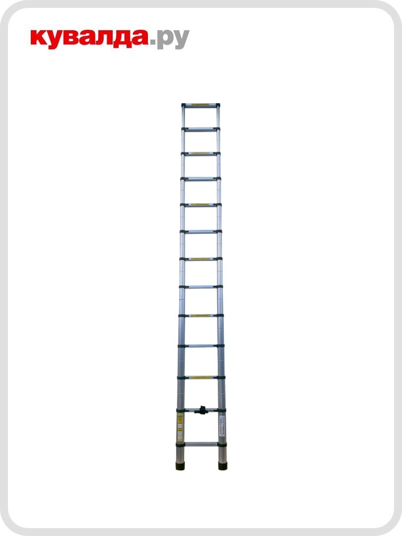 Лестница телескопическая алюмет TLS3.8 3,8 м
