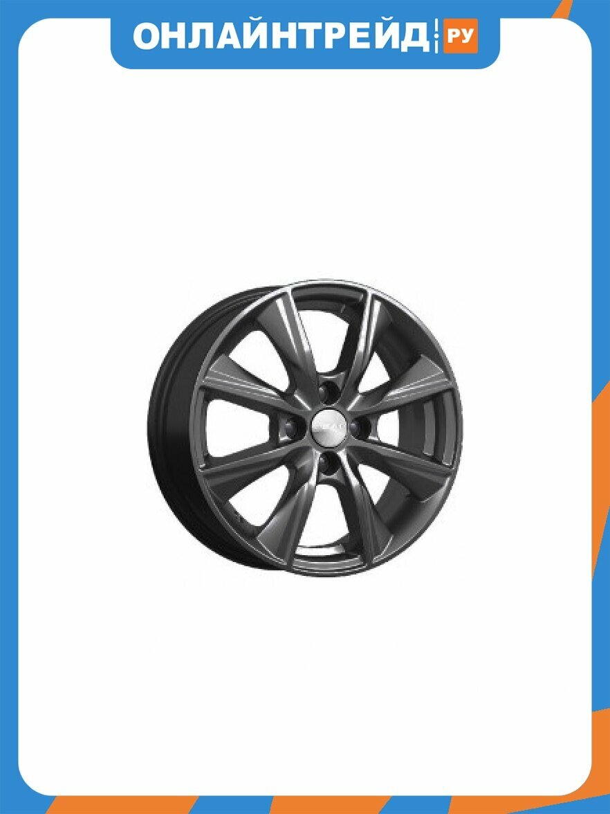 Диск Skad Порту 6x15/4x98 D58.6 ET35 графит