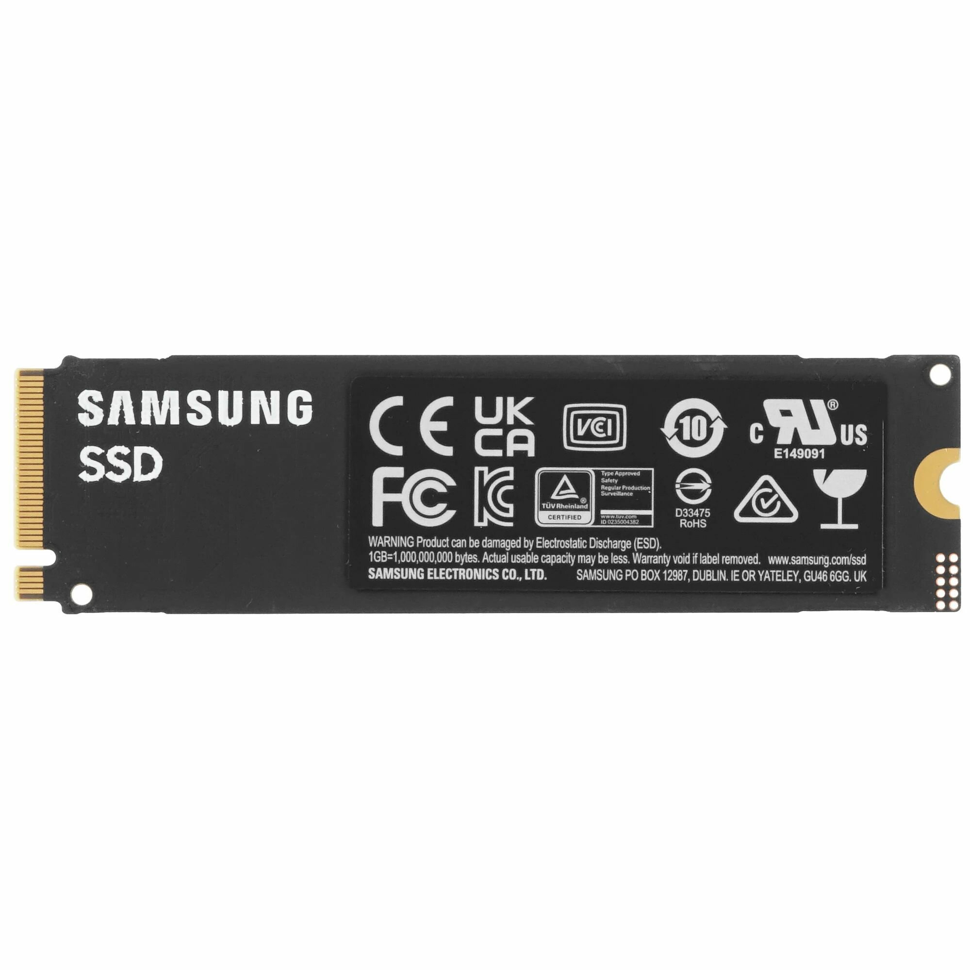 4 ТБ M.2 NVMe накопитель Samsung 990 EVO Plus (MZ-V9S4T0BW) - PCI-E 4.0, чтение - 7250 МБ/с, запись - 6300 МБ/c, TBW - 2400
