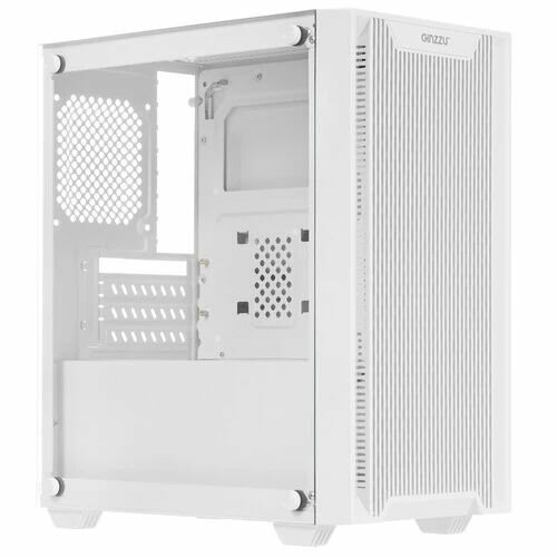 Компьютерный корпус GiNZZU CL560 (CL560) белый - Midi Tower, Micro-ATX, USB 2.0 Type-A, USB 3.2 Gen 1 Type-A, USB 3.2 Gen 1 Type-C
