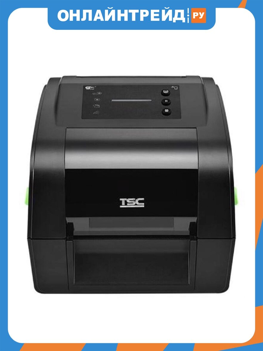 Принтер этикеток Tsc серии TH240: LED, DRAM 128MB/FLASH 128MB, USB + RS-232 + ETHERNET + USB HOST + RTC + BUZZER, EU (EMEA)
