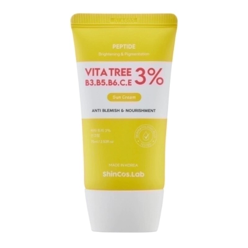 ShinCos.Lab Vita Tree 3% Sun Cream Солнцезащитный крем с витаминами