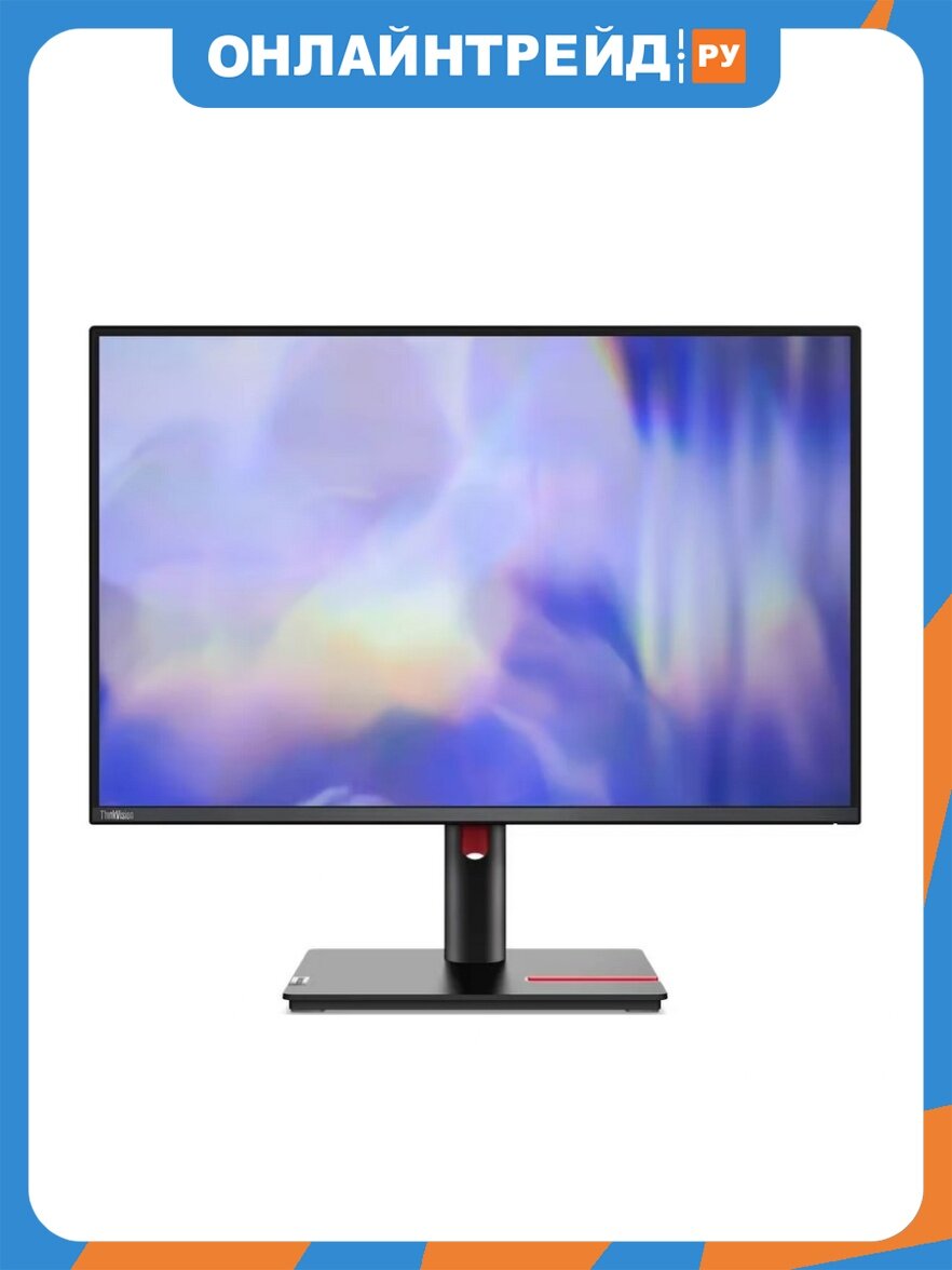 Монитор Lenovo ThinkVision T24d-30 23.8" черный (63FFMAT1UK)
