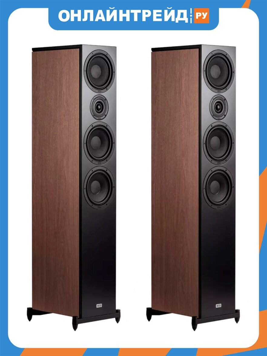 Напольная акустическая система Heco Aurora XT 700, коричневый, пара