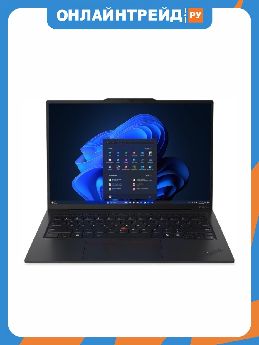 Ноутбук Lenovo ThinkPad X1 Carbon G13 Aura (14", WUXGA (1920 x 1200) Touch, Ultra 7 265U (2.1), 32 Гб, SSD 1 Тб, Intel Arc Graphics, W11Pro) Black