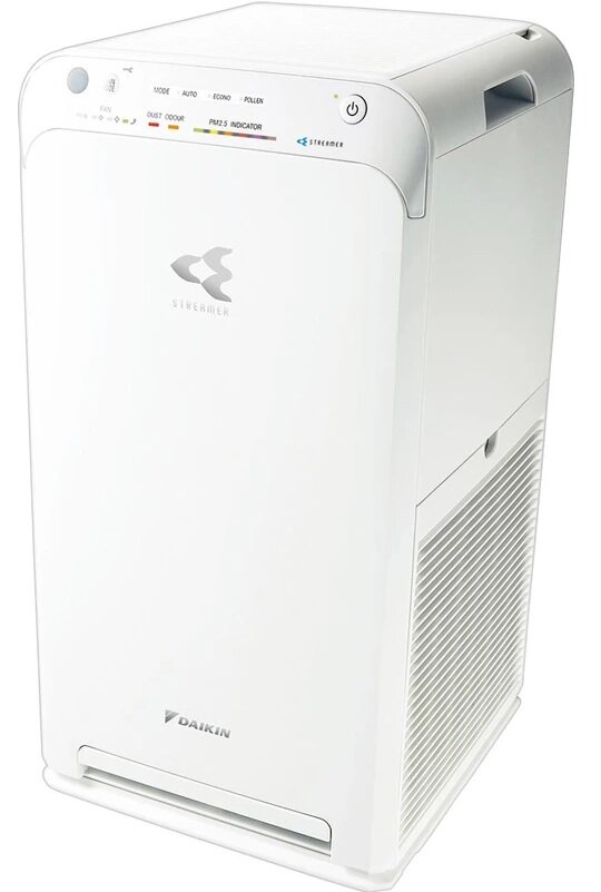 Инверторный воздухоочиститель Daikin MC55VB до 41 кв м, напольный/настольный, пульт ДУ, белый