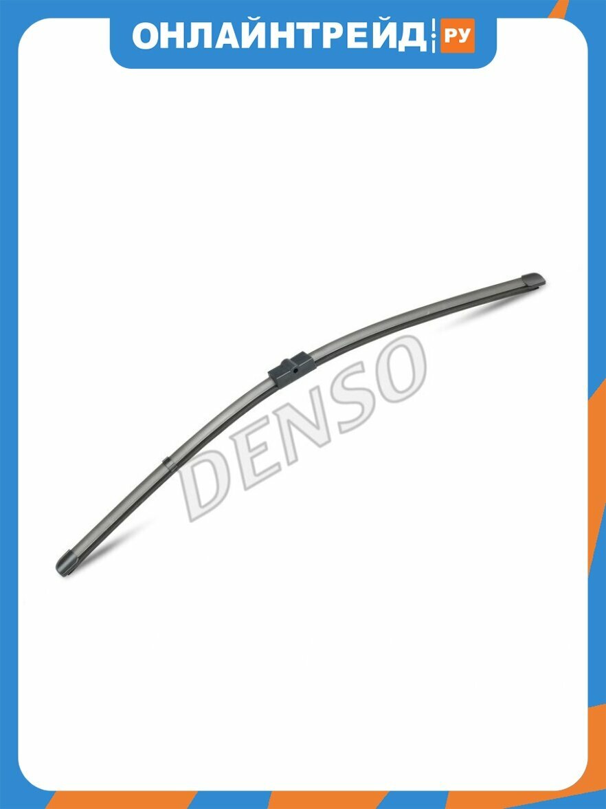 Щетка стеклоочистителя комплект Denso Flat Blade бескаркасная, 600/475мм, 2 шт, DF-103
