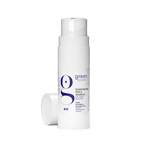 GREEN SKINCARE Эликсир для кожи контура глаз, ресниц и бровей с черной смородиной Precieuse, 15 мл