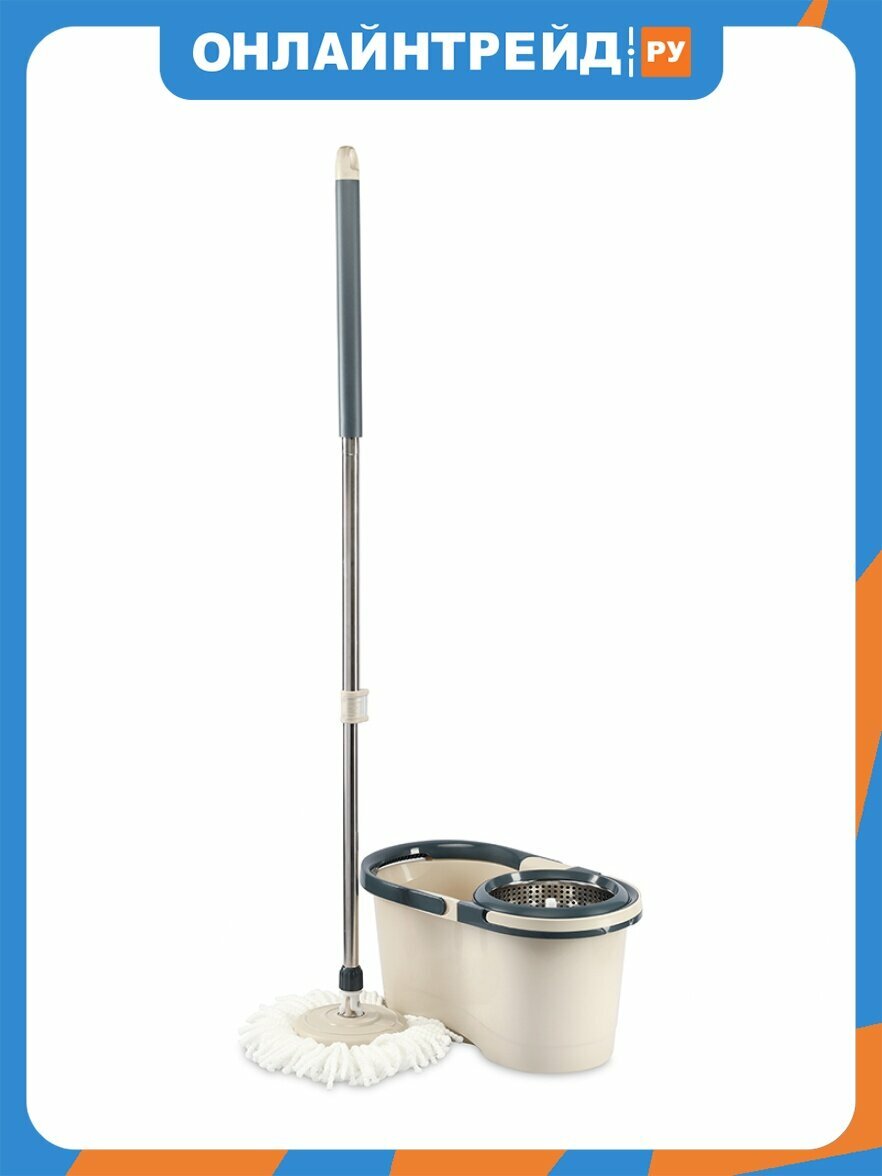 Швабра с ведром и центрифугой Smart Solutions Smat Solutions Cleanup, 7 л. (SS0000264)