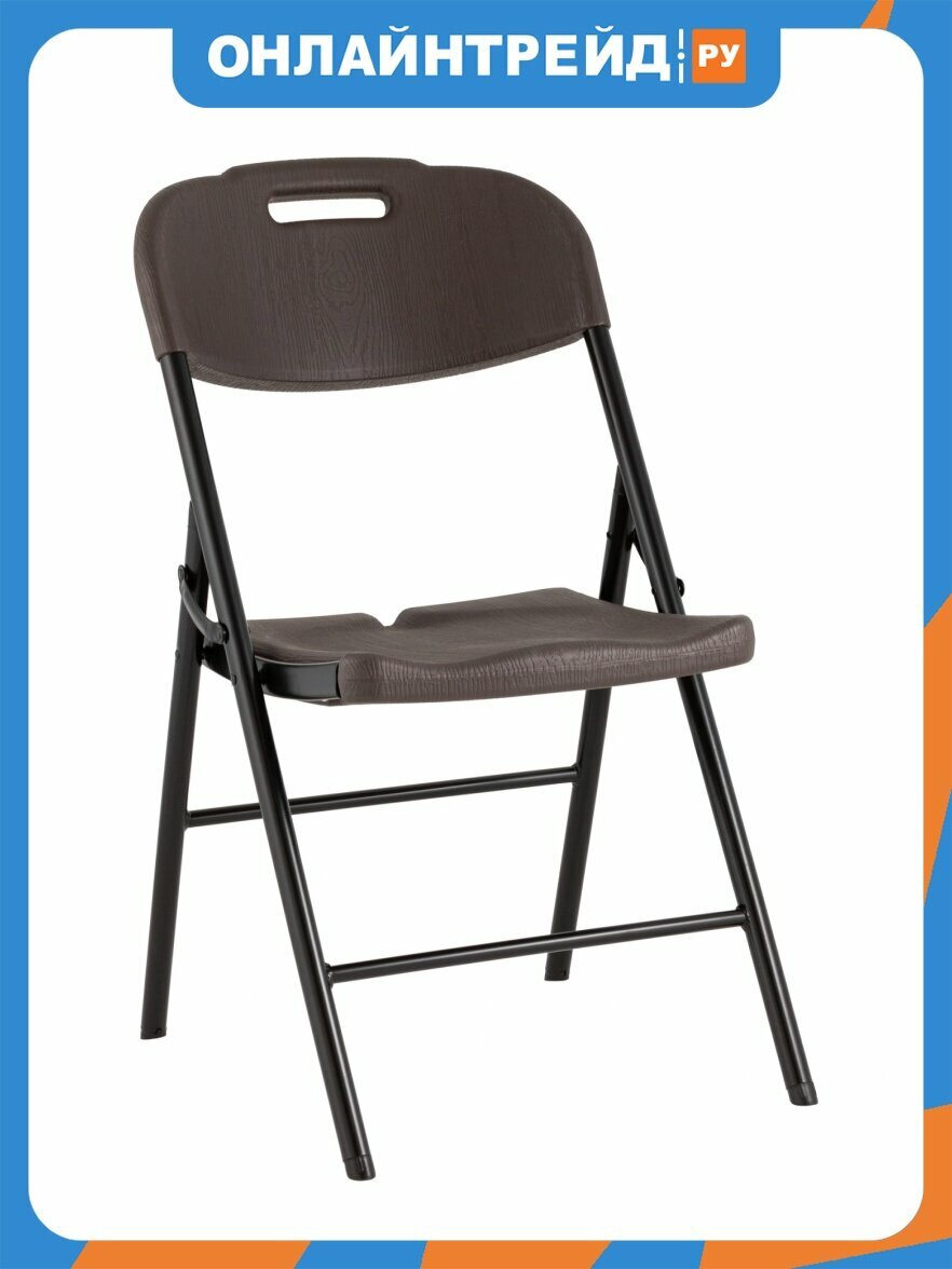 Стул складной банкетный Stool Group коричневый, под дерево (stУТ000040170)