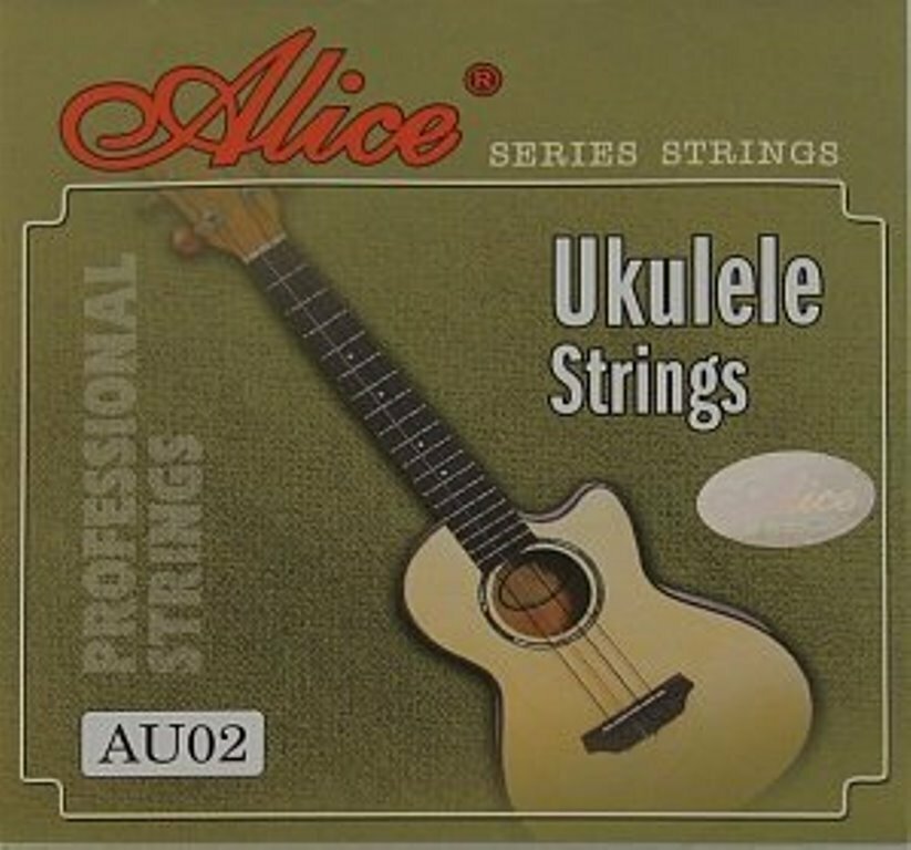 Струны для укулеле Alice AU02 Black Nylon