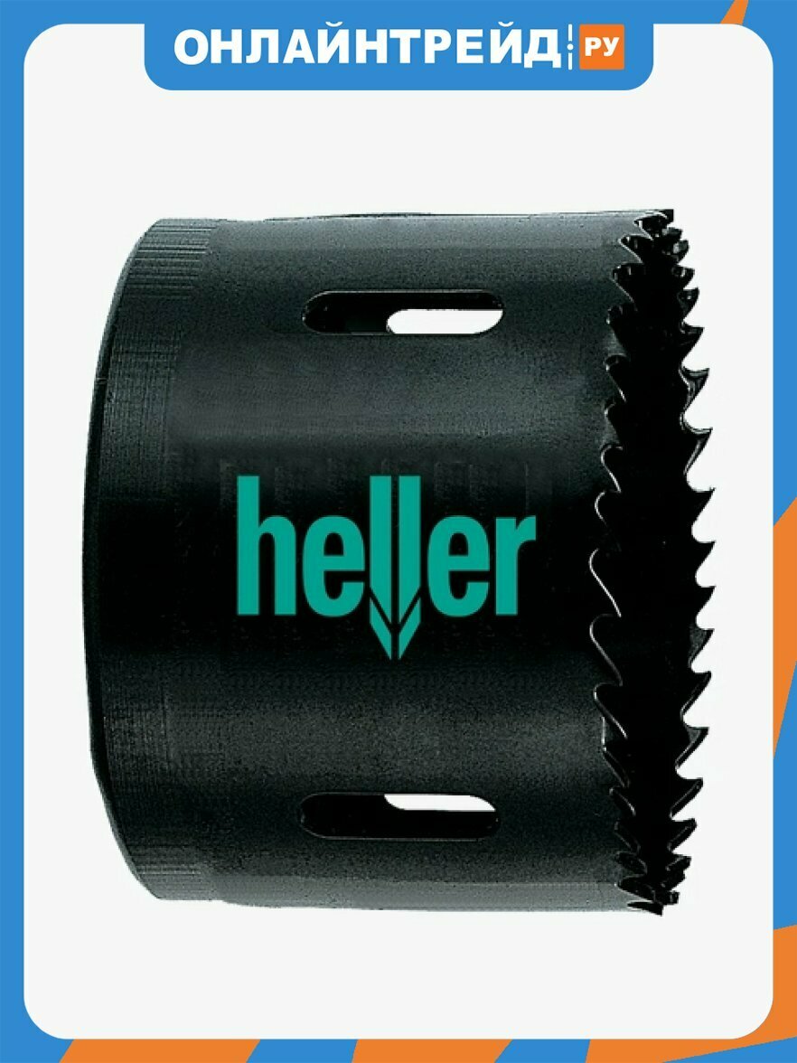 Коронка Heller HSS Bi-Metall, ф 68, 32х5/8”-18мм