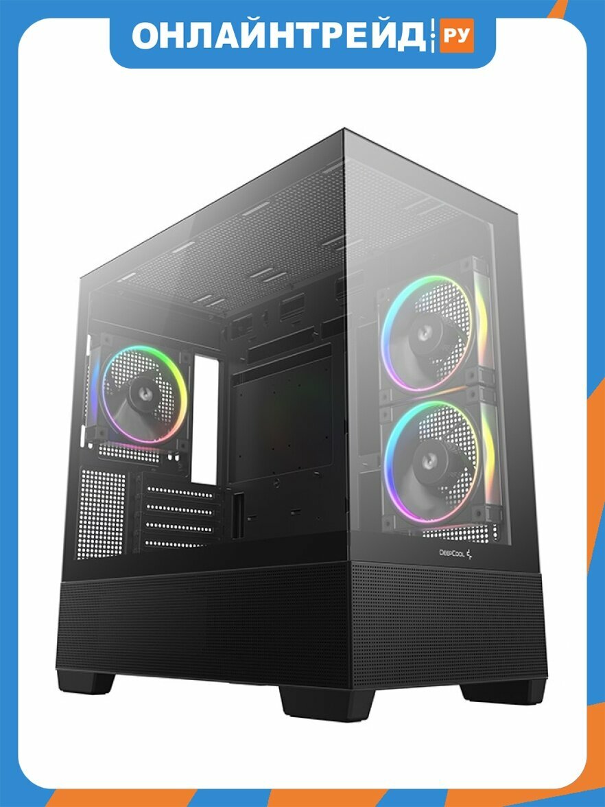 Корпус Deepcool CG380 3F, черный