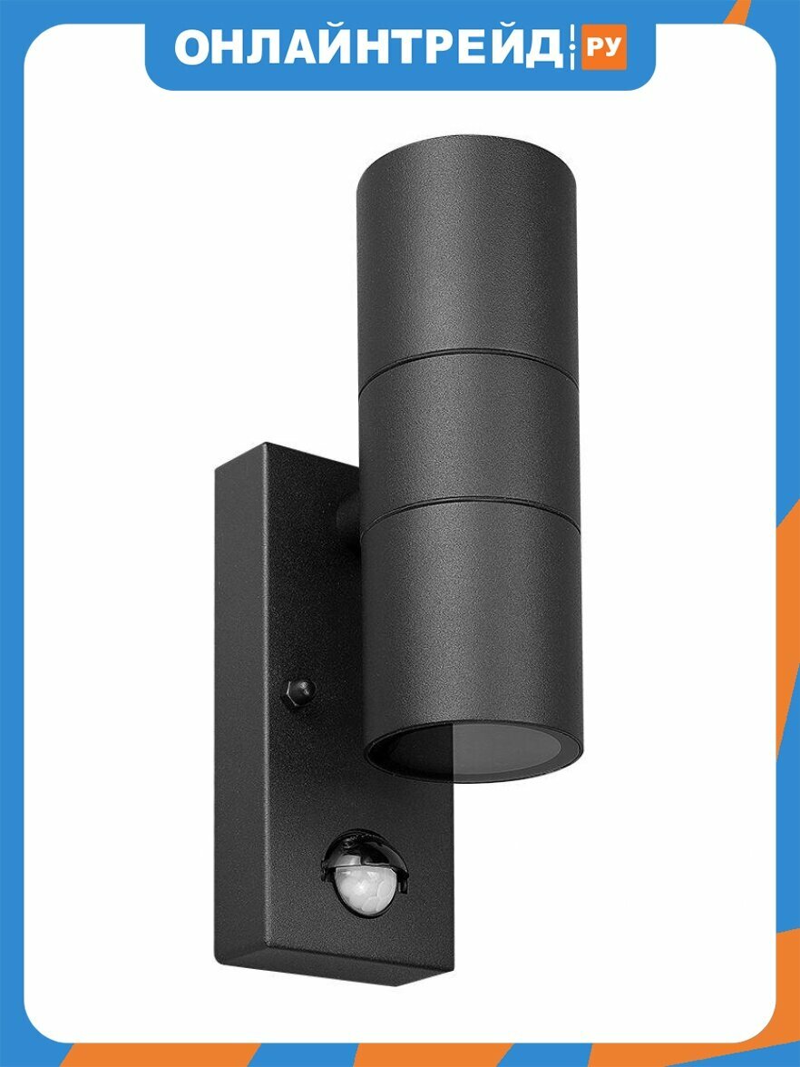 Уличный настенный светильник Arte Lamp Mistero A3322AL-2BK