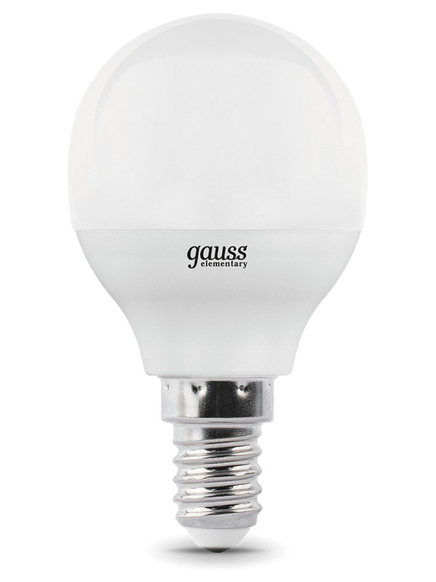 Светодиодная лампа Gauss LED Elementary Globe 10W E14 3000K 1/10/100