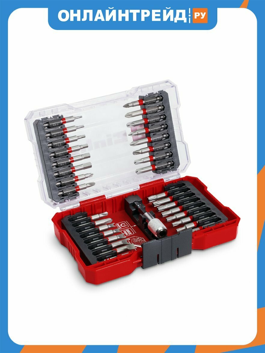 Набор бит с держателем Einhell M-CASE (33 шт), 50 мм (118903)