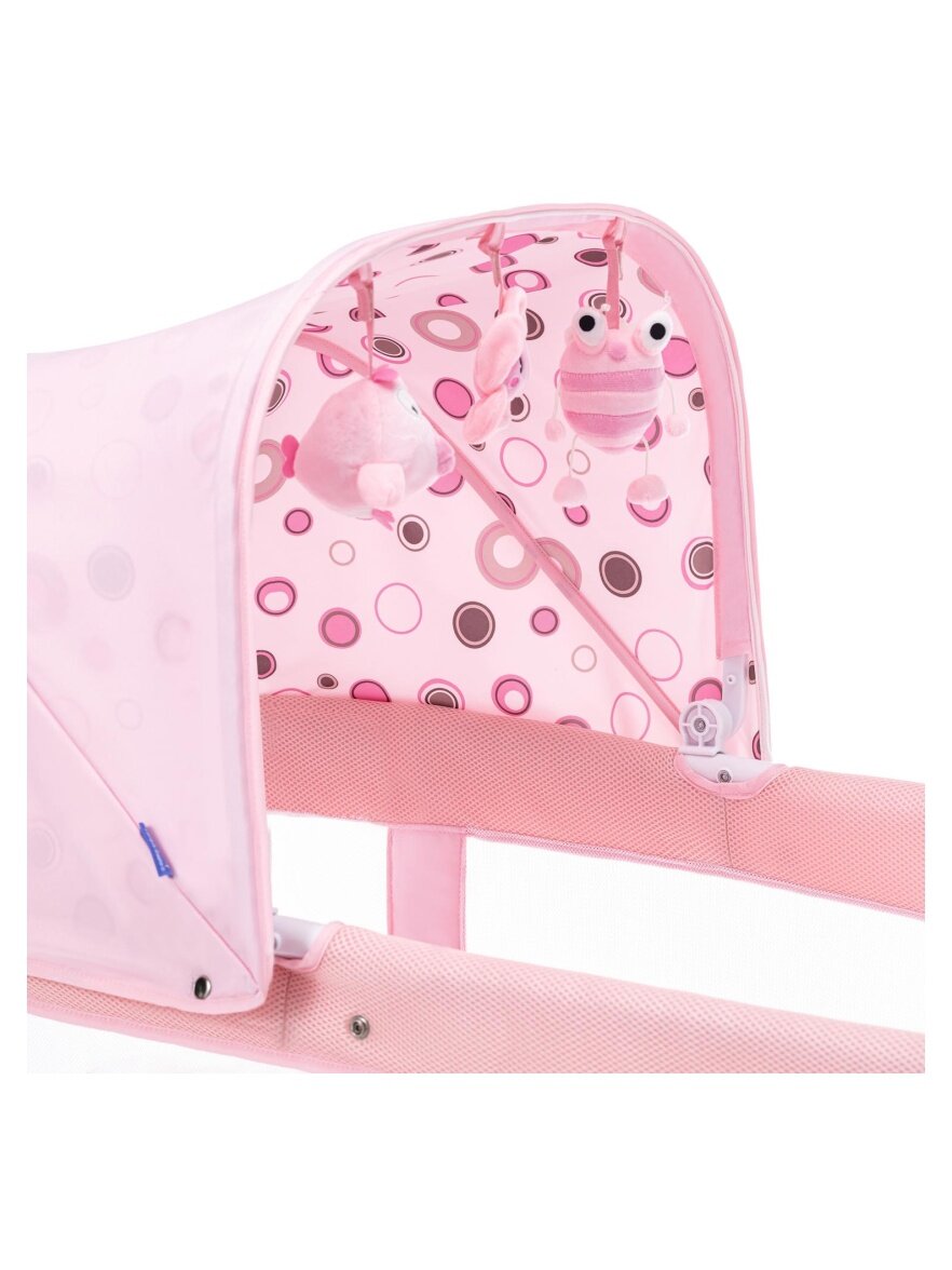 Колыбель-манеж Simplicity 4030 Auto Pink — фото 1