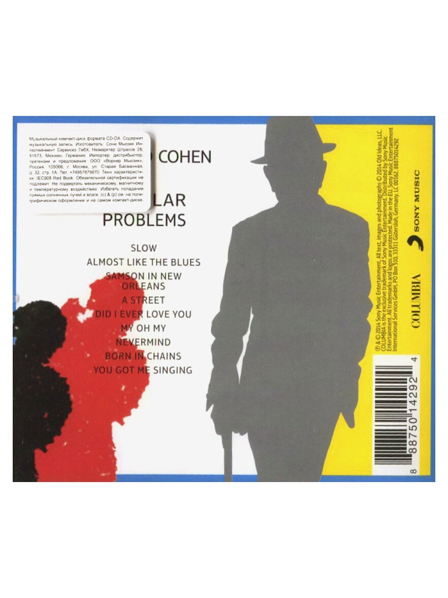 Компакт-диск Warner Music Leonard Cohen - Popular Problems — фото 1