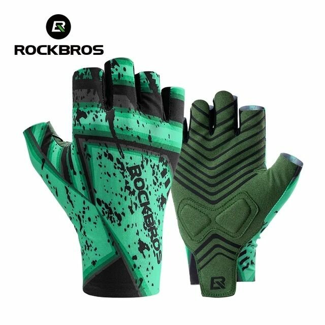 Велоперчатки ROCKBROS короткие летнии