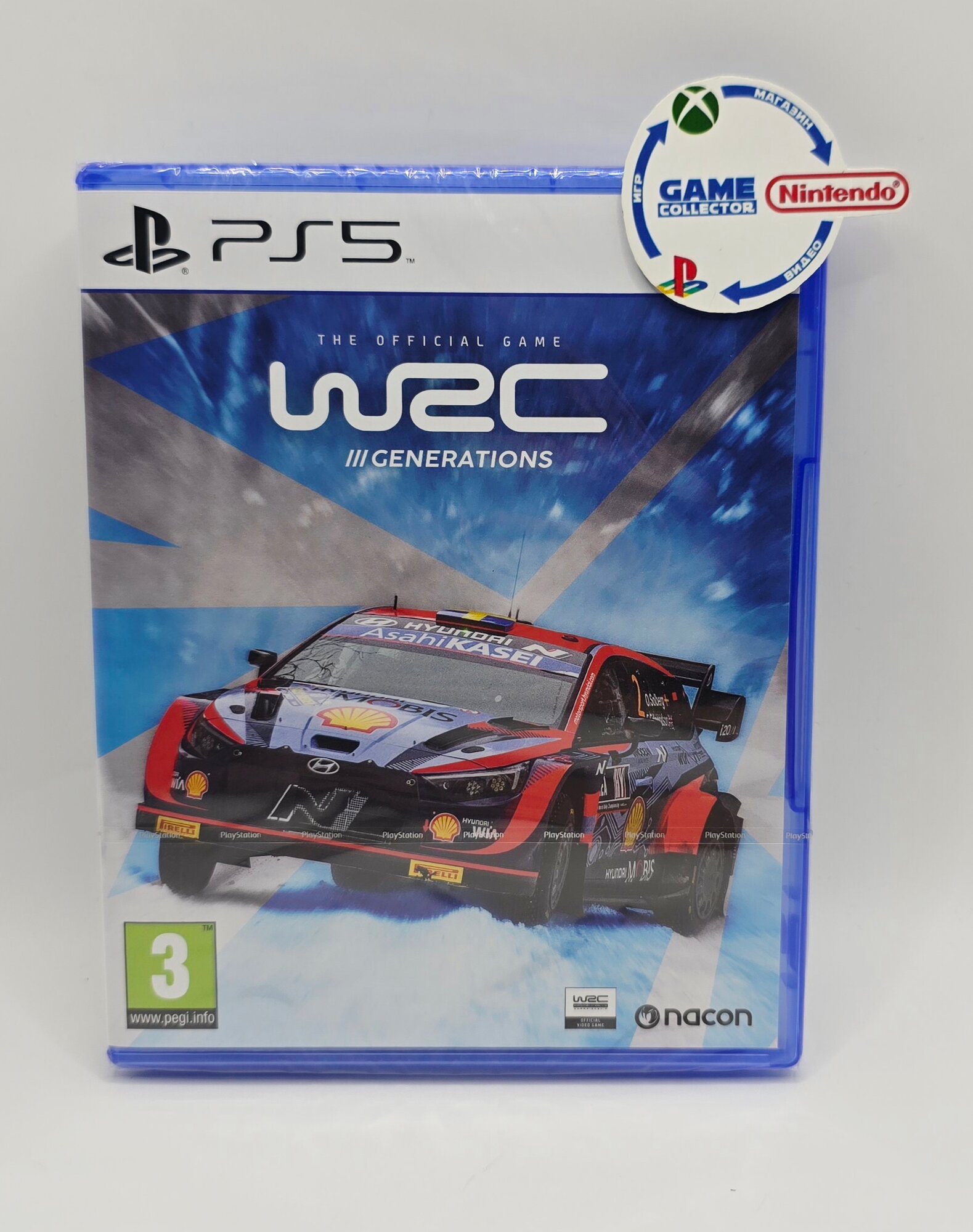 Игра WRC Generations для Sony PlayStation 5 на диске с русскими субтитрами.