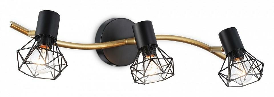 Спот Ambrella Light TR TR8657 цвет плафона подвески Черный, цвет арматуры Золото, Черный