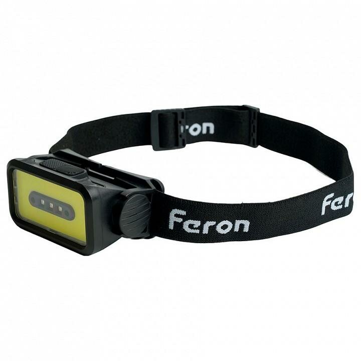 Фонарь налобный Feron TH2315 51620 цвет арматуры Черный