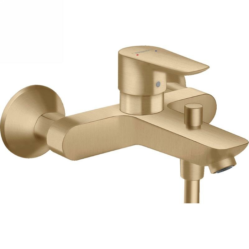 Смеситель для ванны Hansgrohe Talis E 71740140 шлифованная бронза, рычажное управление, латунь