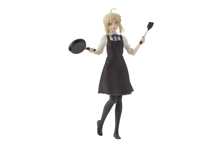 Фигурка унисекс SEGA FGO Artoria Pendragon Saber, кухонный набор "Сегодняшняя еда", 21 см