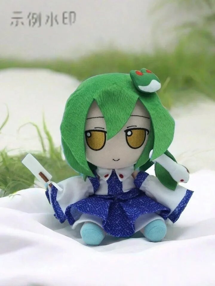 Аниме Мягкие Игрушки TouHou Project Fumo Sanae Kochiya / Санае Кочия Игрушка Антистресс 20 CM