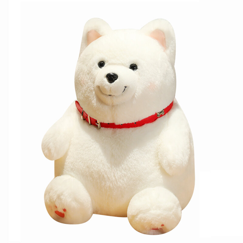 Плюшевая игрушка унисекс Tak Bebe Yeye Собака Самоед Успокаивающая, 25CM EU