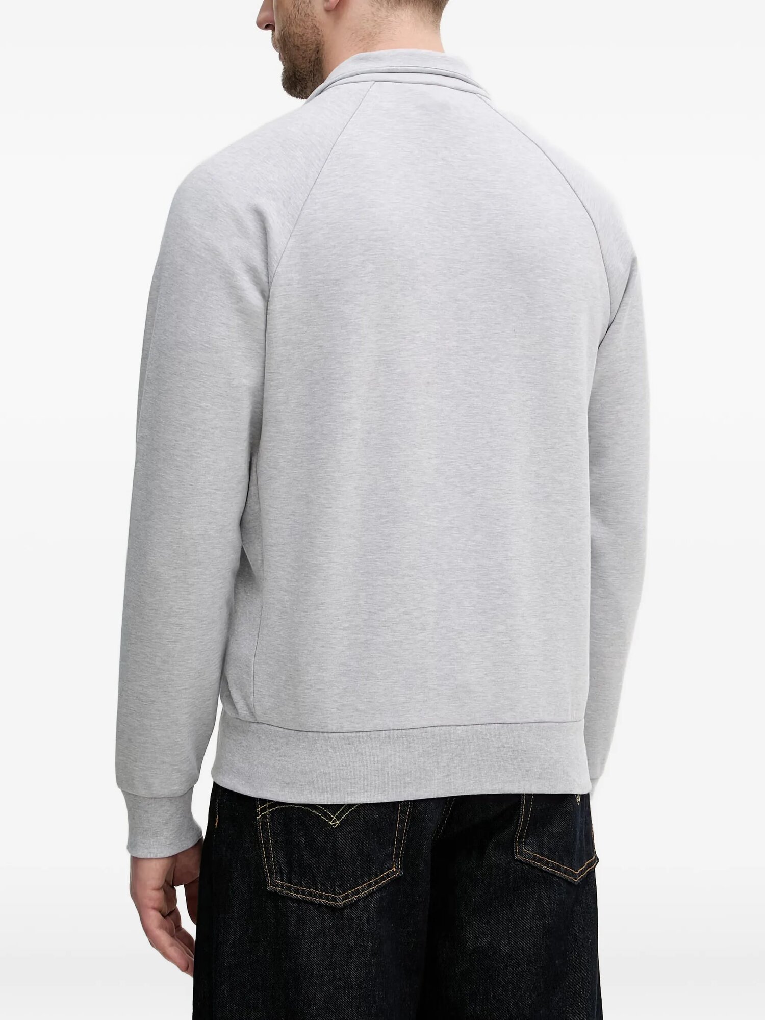 Свитер LACOSTE Logo-patch zip-up sweater, размер L — фото 1