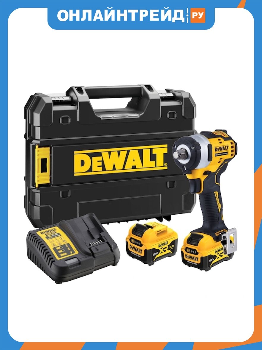 Гайковерт аккумуляторный Dewalt DCF901P2